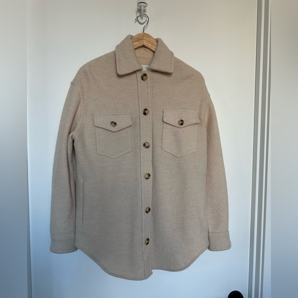 Wilfred | Jackets & Coats | Wilfred Free The Ganna Shirt Jacket In ...